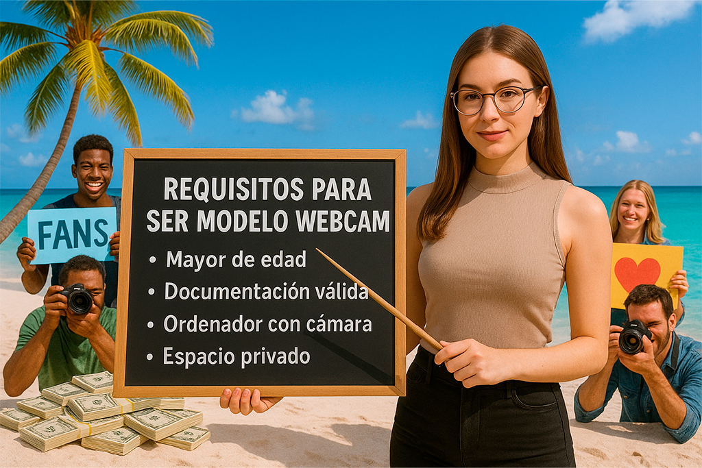Requisitos para ser modelo webcam: mitos y guía